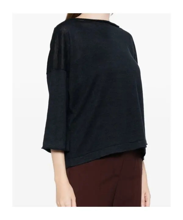 ROBERTO COLLINA Boat Neck Jumper
