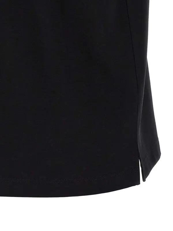 Prada Triangle-logo Crewneck T-shirt - Black