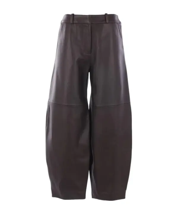 Co Baggy Leather Trousers