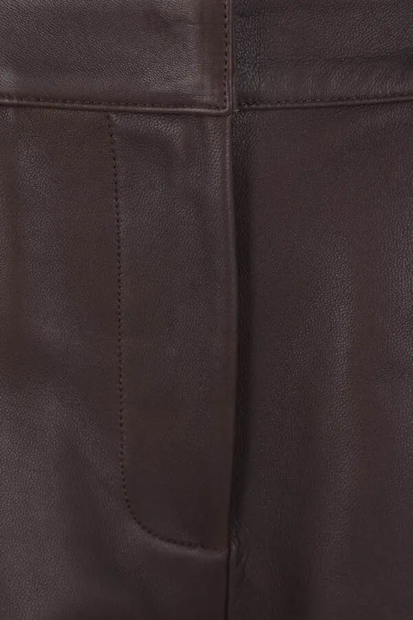 Co Baggy Leather Trousers