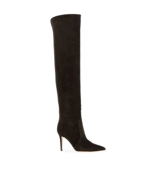 GIANVITO ROSSI 90mm Hansen Suede Boots