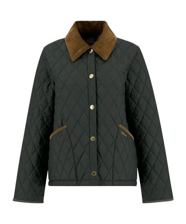 Barbour Icons Cropped Liddesdale Quilted Jacket