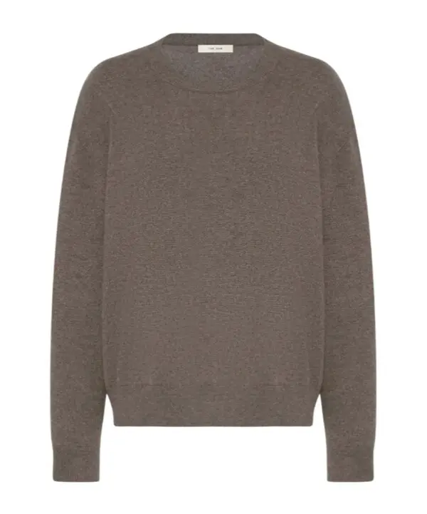 THE ROW Misael Crewneck Knitted Jumper - Tan
