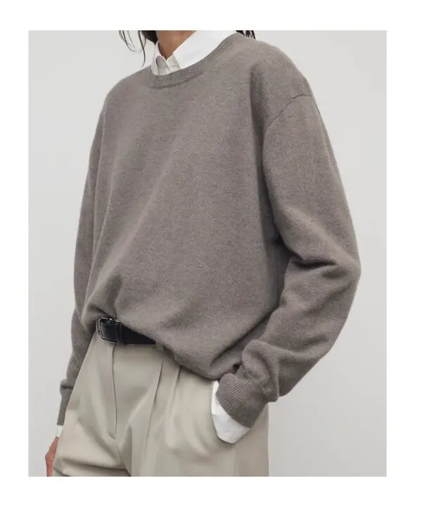THE ROW Misael Crewneck Knitted Jumper