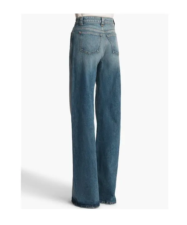 Khaite Dane Wide-leg Jeans - Indigo
