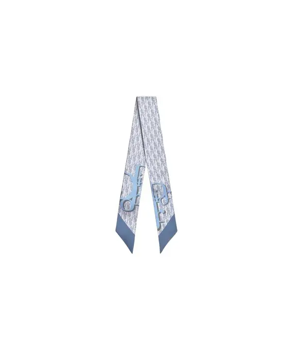 Dior Infini Mitzah Scarf - Gray