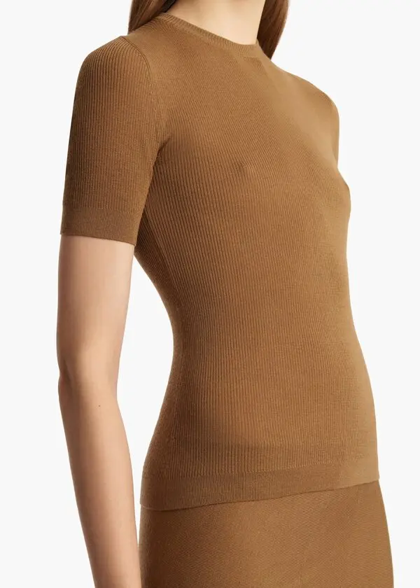Khaite Celina Ribbed T-shirt