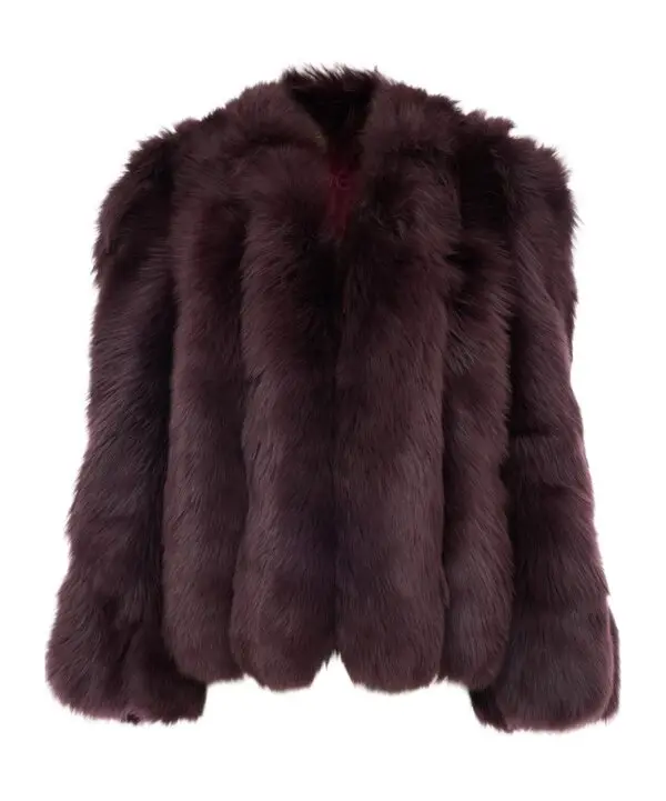 Chloé Oversized Shearling Short Coat - No