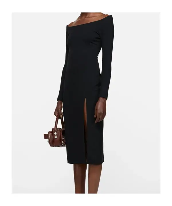 Acne Studios Long Sleeve Midi Dress