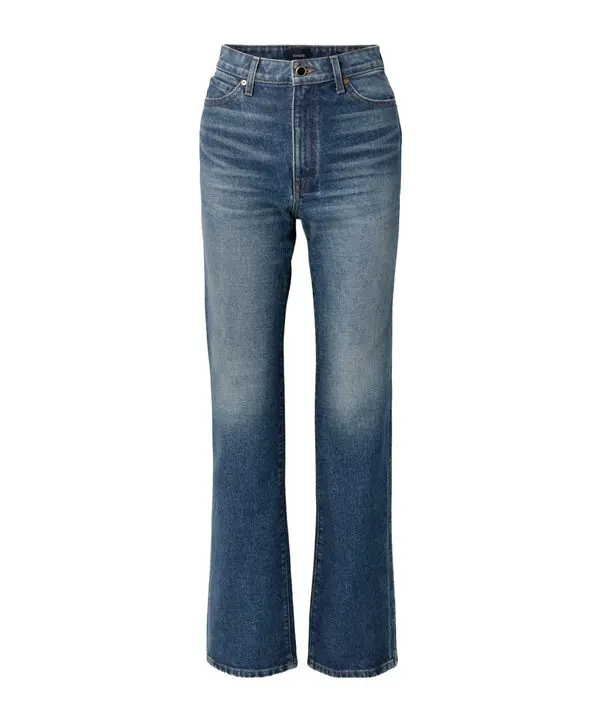 Khaite Danielle Stretch Jeans - Blue
