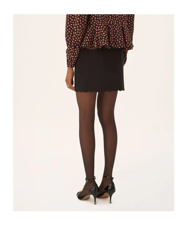 Chloé Scalloped Mini Skirt