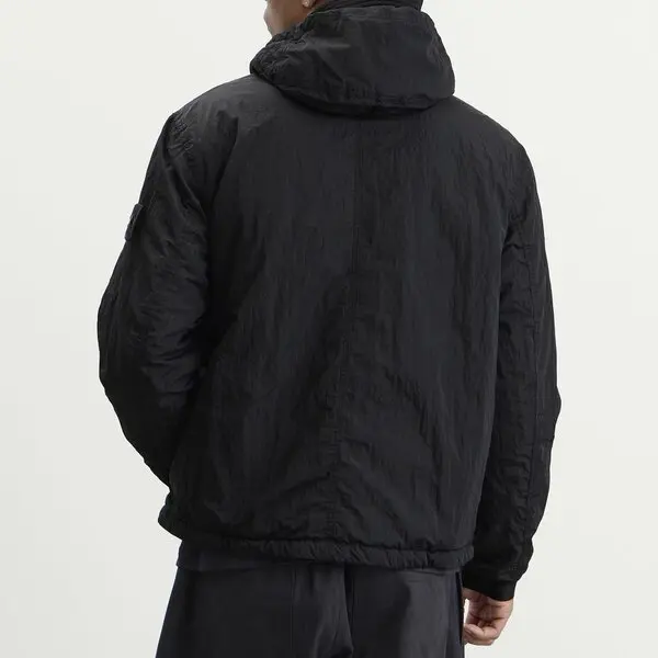 Stone Island Warp Rib Nylon-tc Hooded Jacket