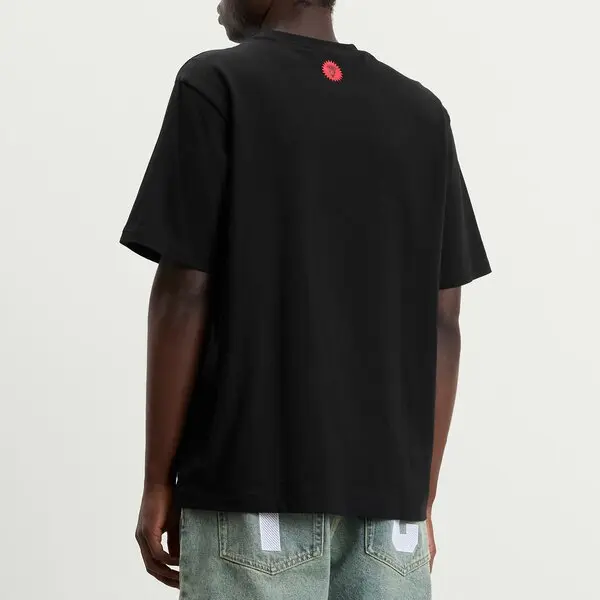 ICECREAM Camo Running Dog Woodland T-shirt - Black