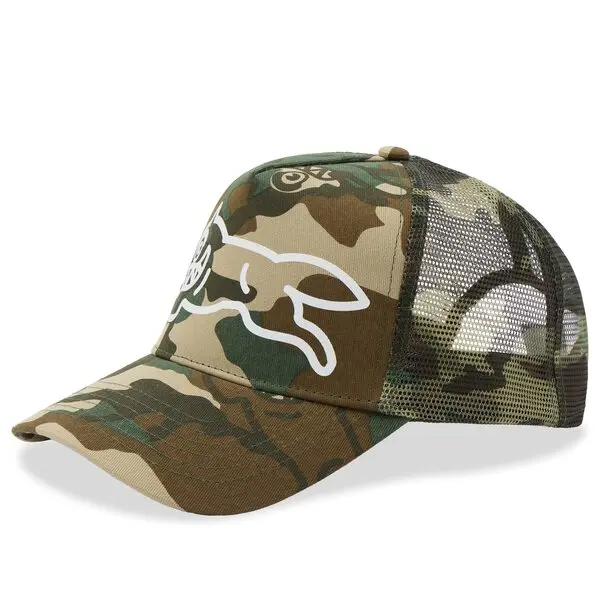 ICECREAM Running Dog Woodland Trucker Cap - Camo