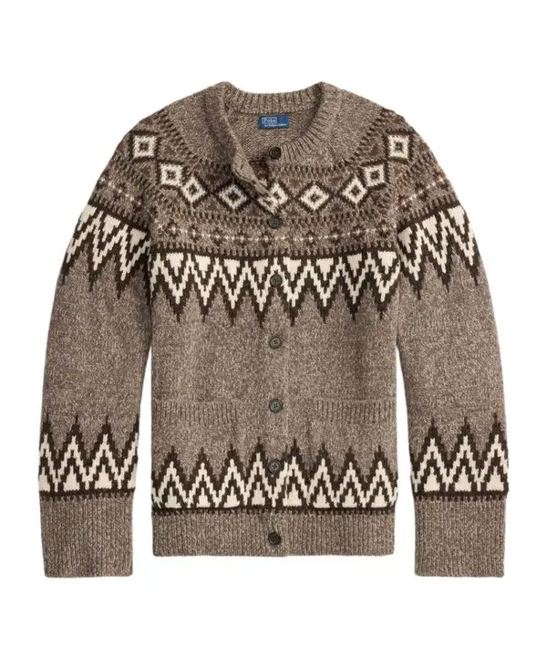 Polo Ralph Lauren Fair Isle Jacquard Cardigan - Multicolour