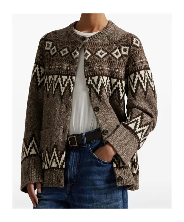 Polo Ralph Lauren Fair Isle Jacquard Cardigan