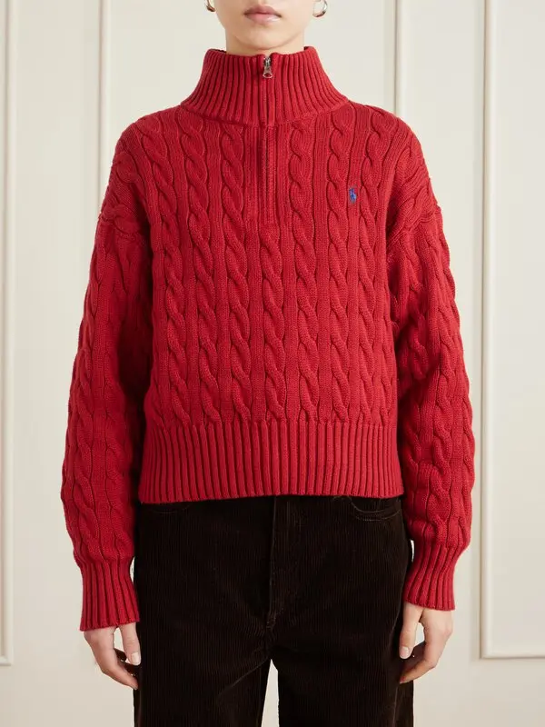 Polo Ralph Lauren Polo Pony Cable-knit Sweater