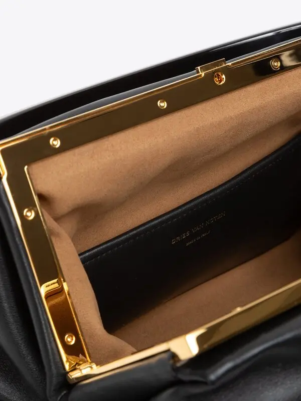 Dries Van Noten Folded Leather Tote Bag