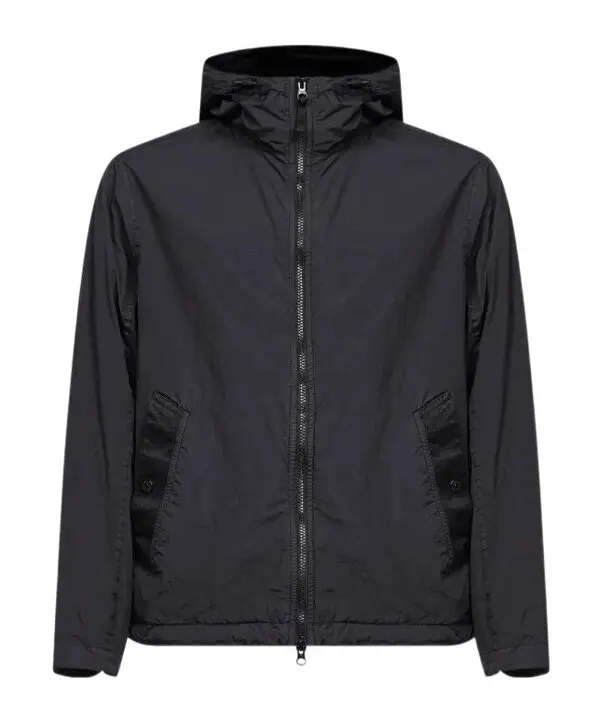 Stone Island Hooded Zip-up Jacket