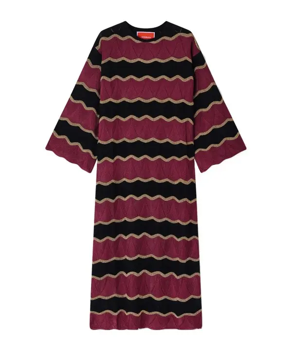 La DoubleJ Woven Maxi Dress - Red