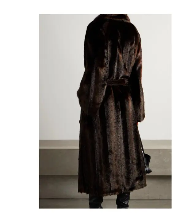 Magda Butrym Belted Plush Coat