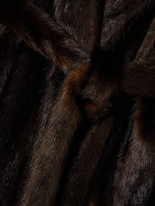 Magda Butrym Belted Plush Coat