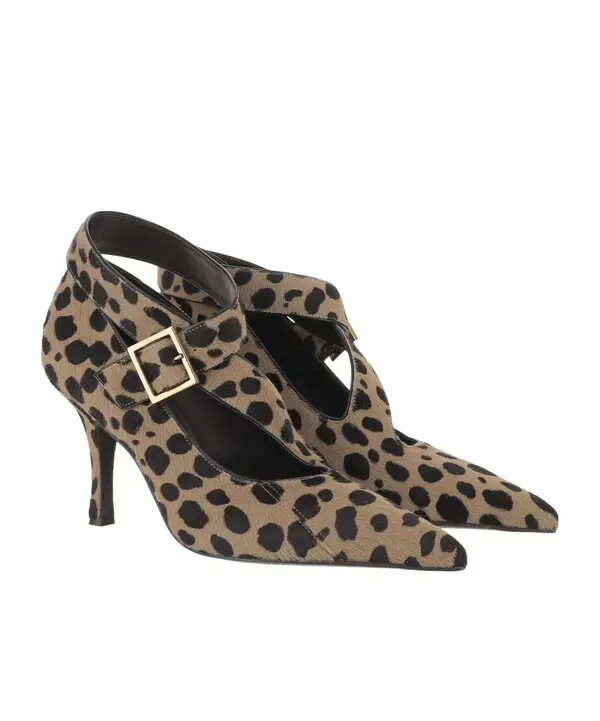 Khaite 85mm Sloan Printed Pumps