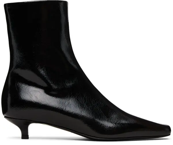 TOTEME Side Zipper Ankle Boots