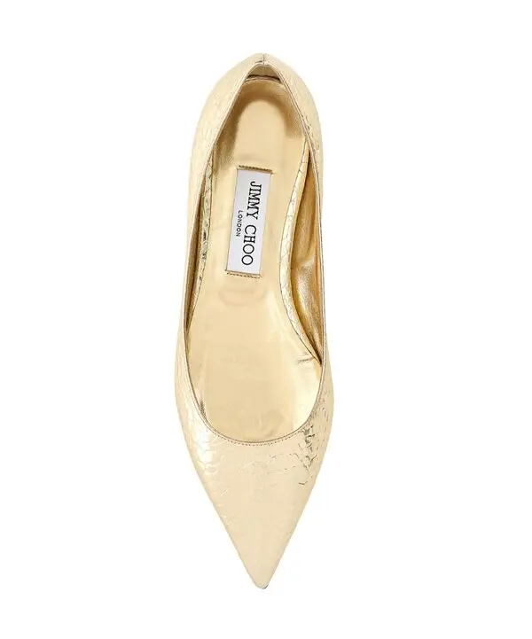 JIMMY CHOO Love Flat Ballerinas - Nude