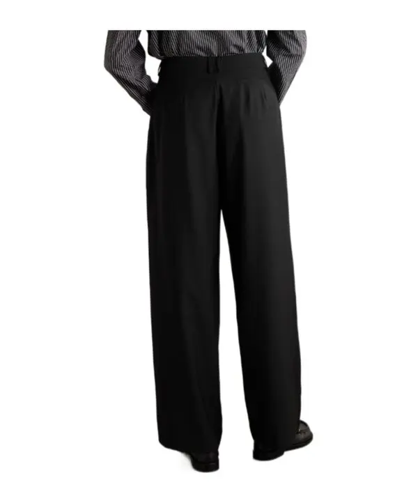 THE FRANKIE SHOP Ripley Pleated Wide-leg Trousers