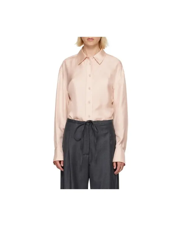RÓHE Silk Twill Long-sleeved Shirt