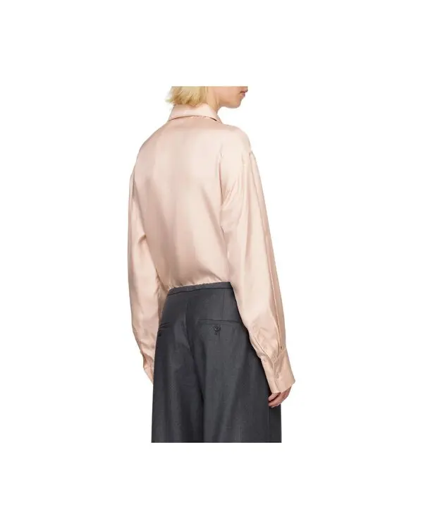 RÓHE Silk Twill Long-sleeved Shirt