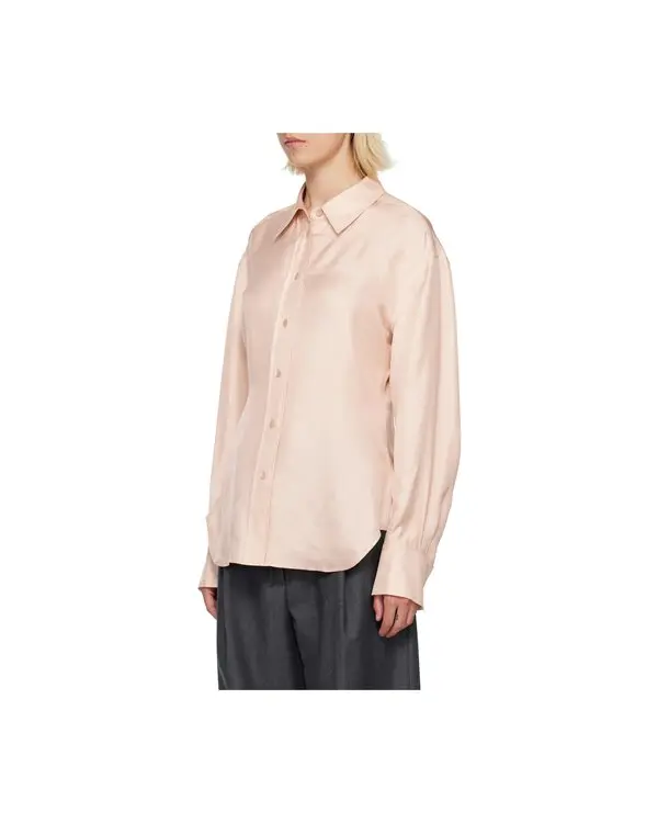 RÓHE Silk Twill Long-sleeved Shirt