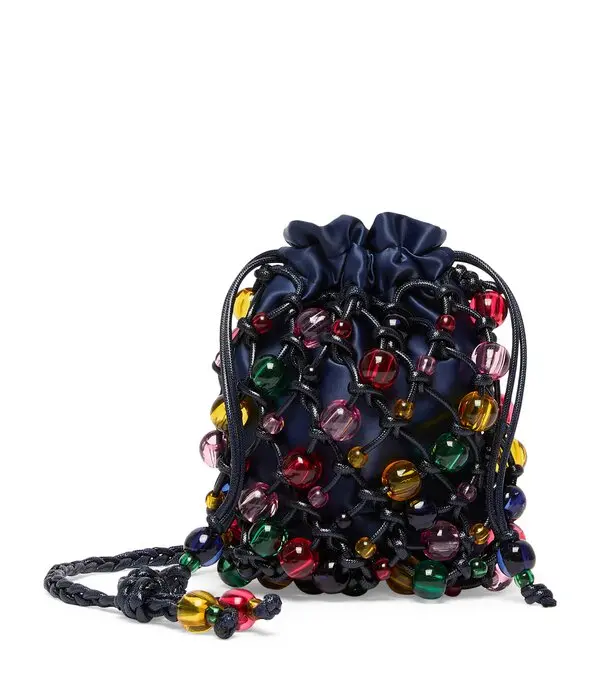 Marina Rinaldi Embellished Bucket Bag