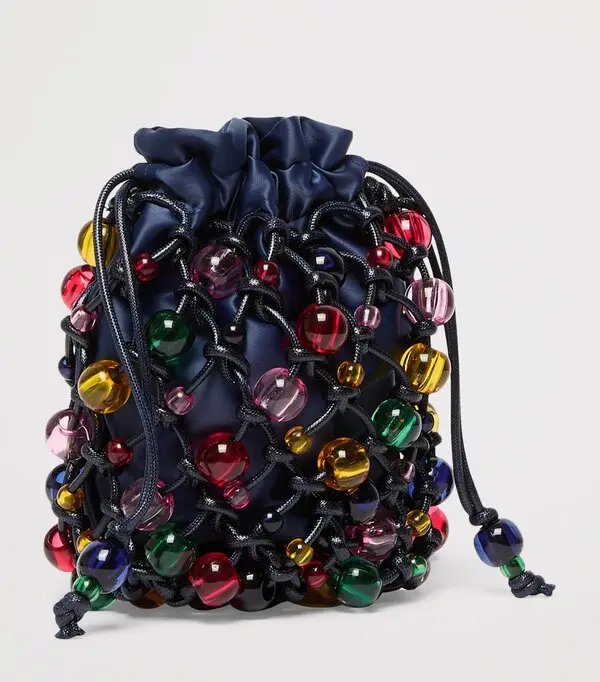 Marina Rinaldi Embellished Bucket Bag