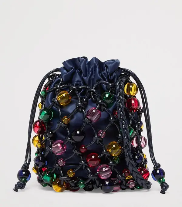 Marina Rinaldi Embellished Bucket Bag