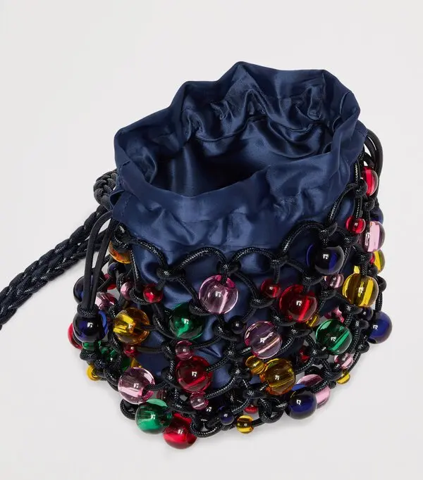 Marina Rinaldi Embellished Bucket Bag