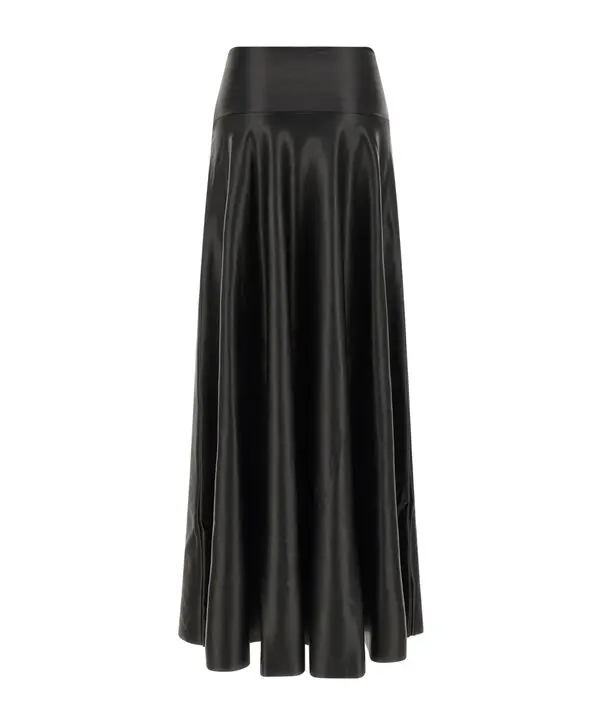Norma Kamali Flared Maxi Skirt