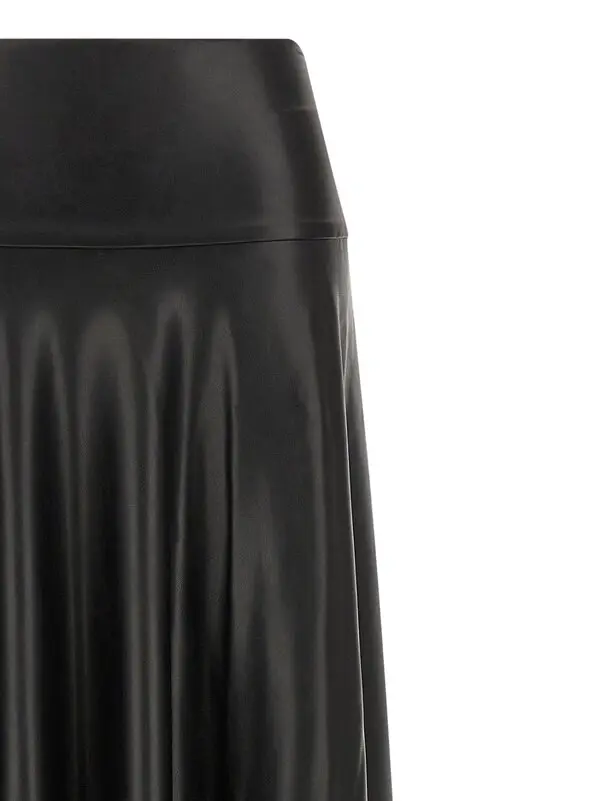 Norma Kamali Flared Maxi Skirt
