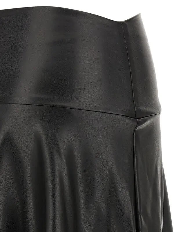Norma Kamali Flared Maxi Skirt