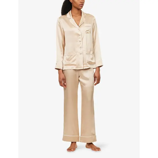 Olivia Von Halle Coco Silk Pyjama Set