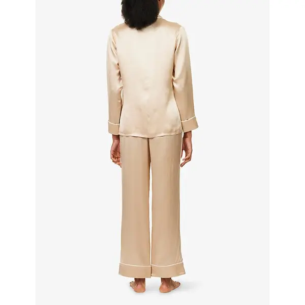 Olivia Von Halle Coco Silk Pyjama Set