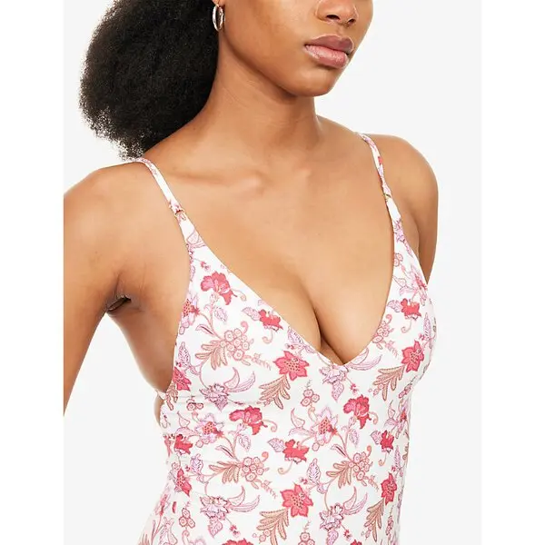 Seafolly Summer Chintz V-neck Swimsuit