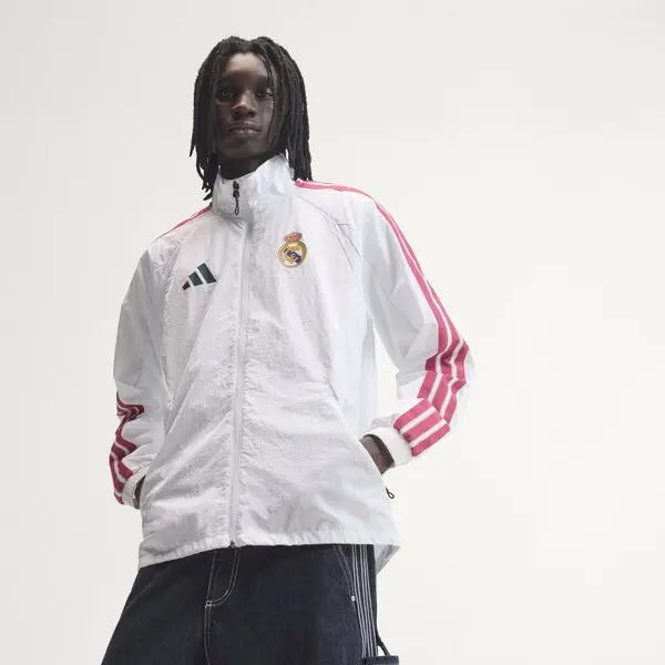 Adidas Real Madrid Home Anthem Jacket By