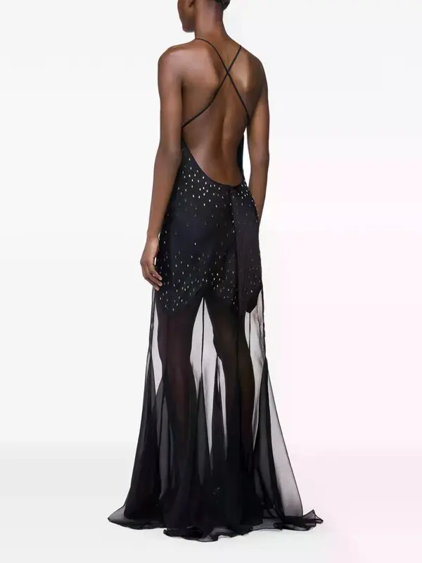 Rabanne Embellished Maxi Dress