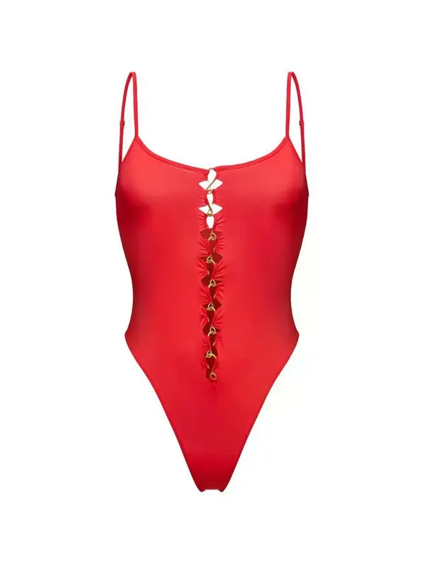 KOROBEYNIKOV Bodysuit With Pierced Detailing