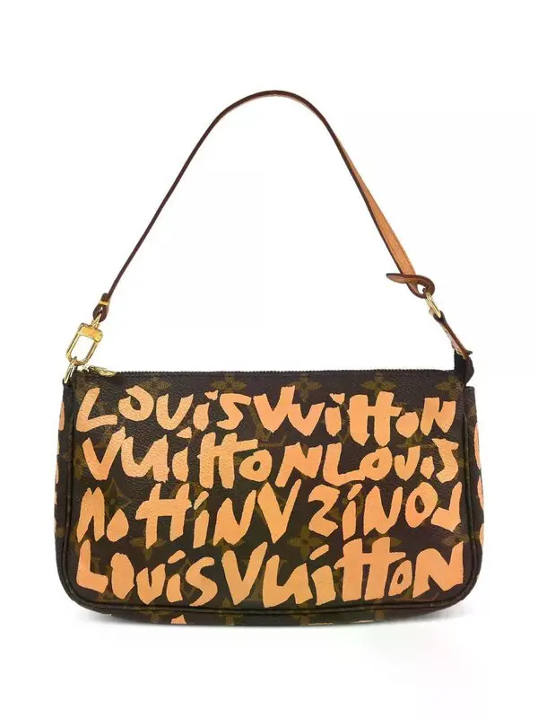 LOUIS VUITTON Graffiti Pochette Accessoires Handbag