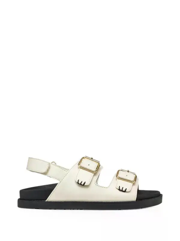 Geox Slingback Sandals With Decorative Stitching