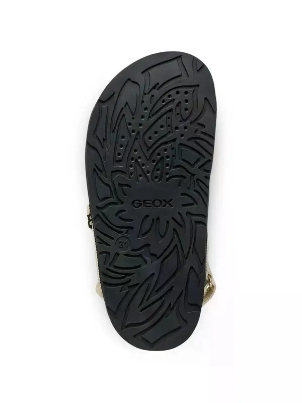 Geox Slingback Sandals With Decorative Stitching