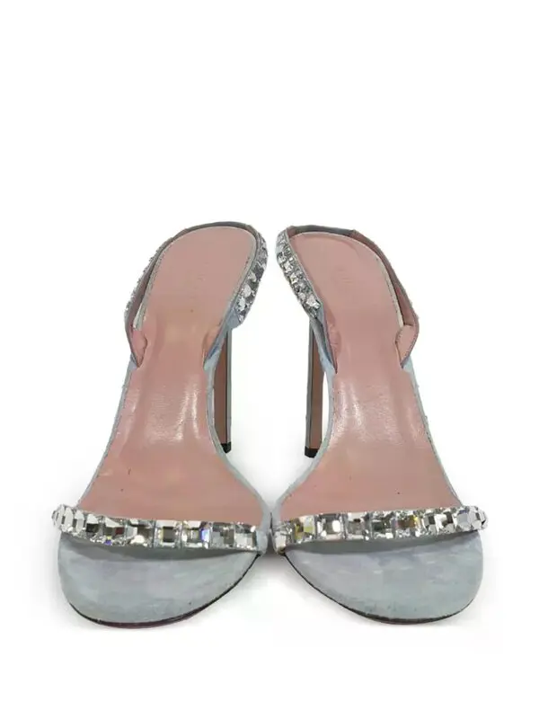 Gucci Embellished Slingback Sandals